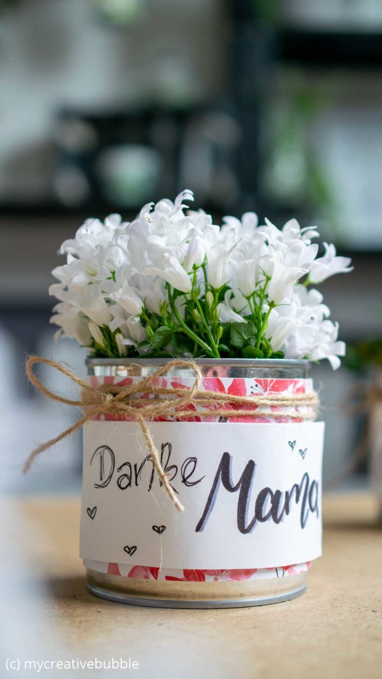 DIY Geschenk Muttertag: 5 schnelle Ideen zum nachbasteln - Schenke Kreativ